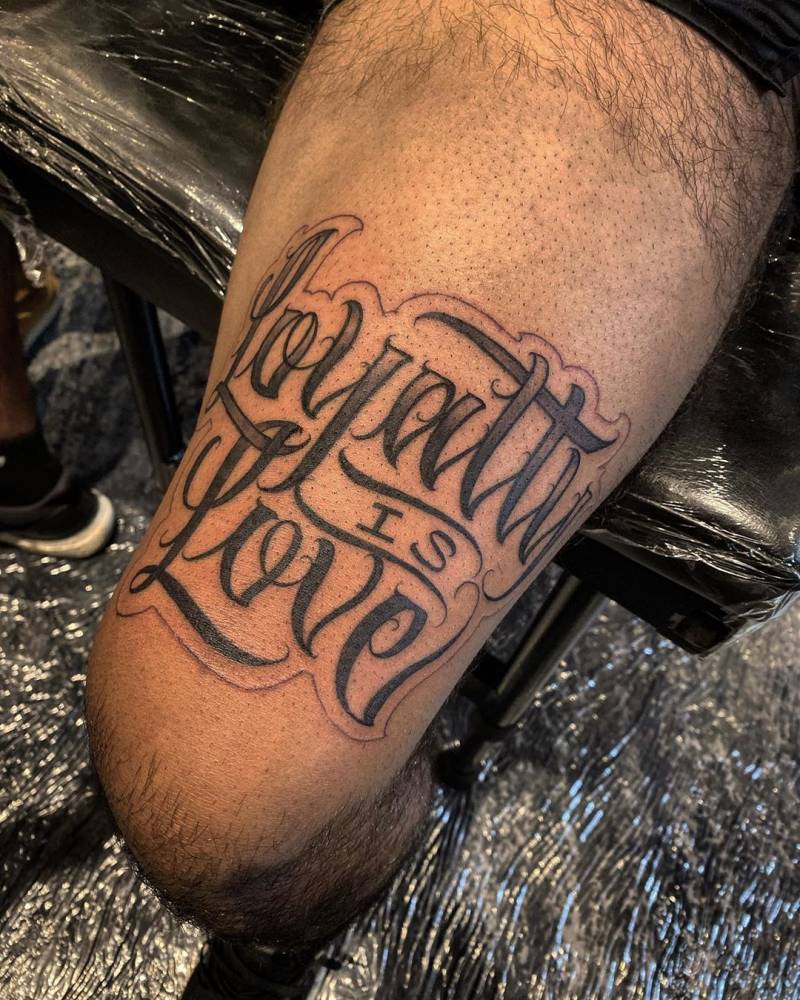 60 Inspiring Loyalty Over Love Tattoo Designs Perfect for Those Who ...