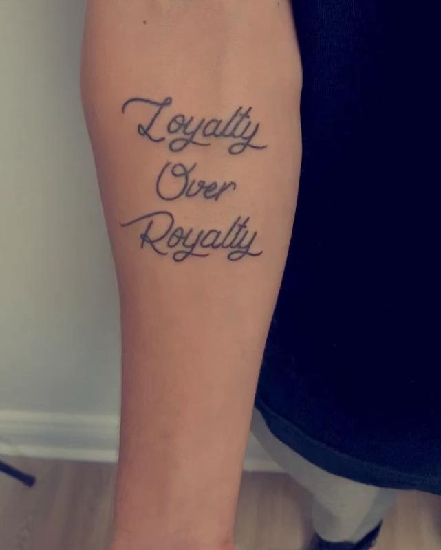 60 Inspiring Loyalty Over Love Tattoo Designs Perfect for Those Who ...